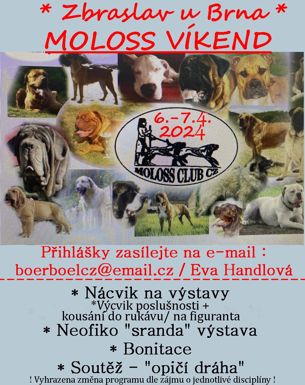 Aktuality, novinky - MOLOSS CLUB CZ - Americký bulldog, Anatolský ...
